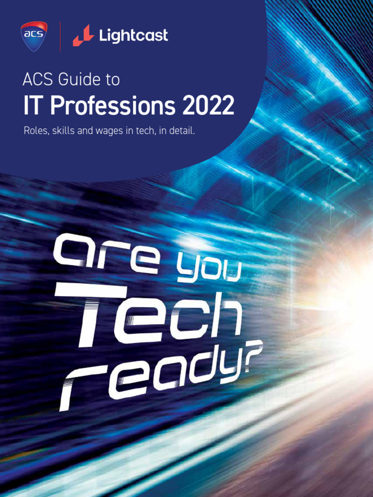 ACS IT Professions Guide 2022 | PDF | States And Territories Of ...