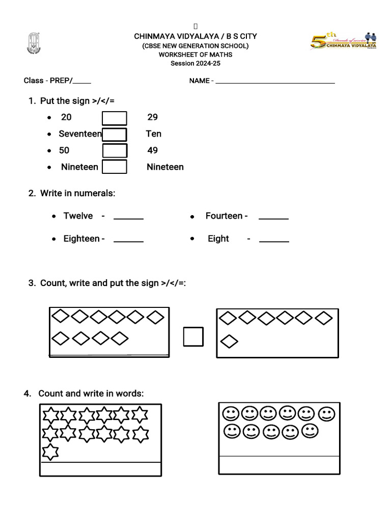 Worksheet Prep | PDF