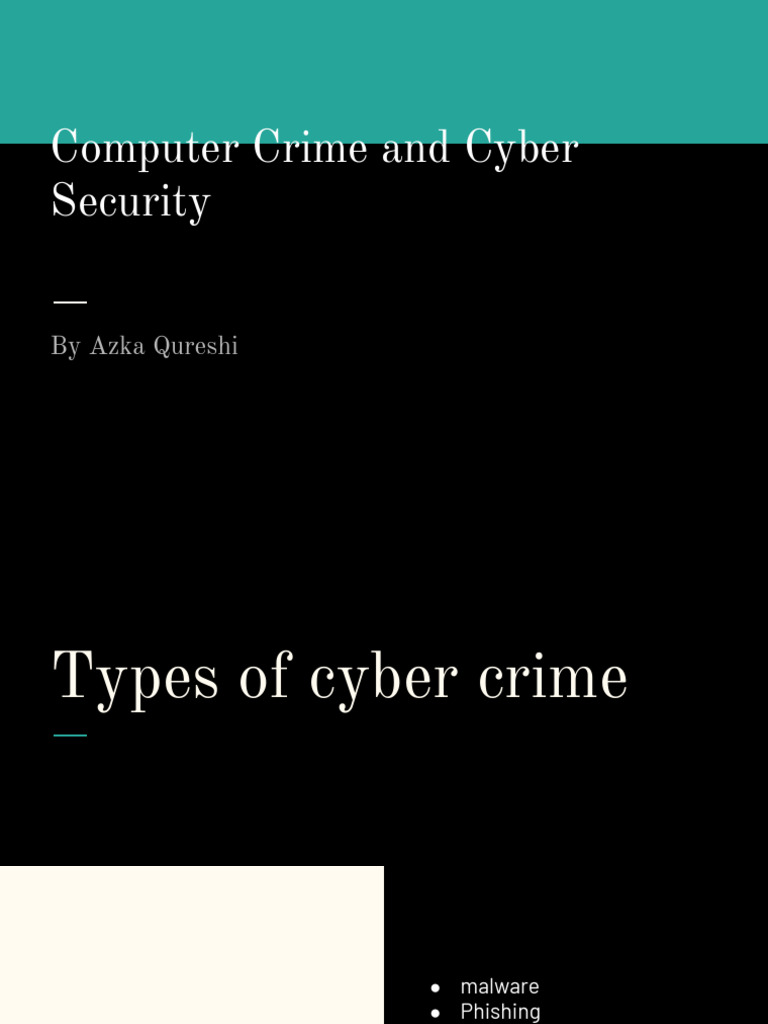 Ict Presentation Final Draft | PDF | Malware | Phishing