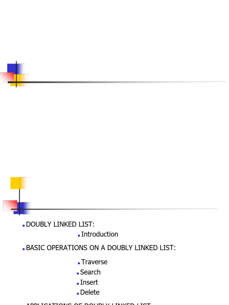 Doubly linked List_u | PDF | Computer Programming | Algorithms And Data Structures