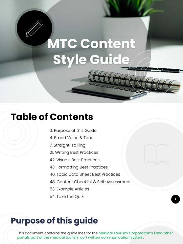 Content Style Guide - December 2021 | PDF | Joint Commission | Linguistics