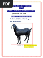 Goat Farming Project Report | PDF | Meat | Agriculture