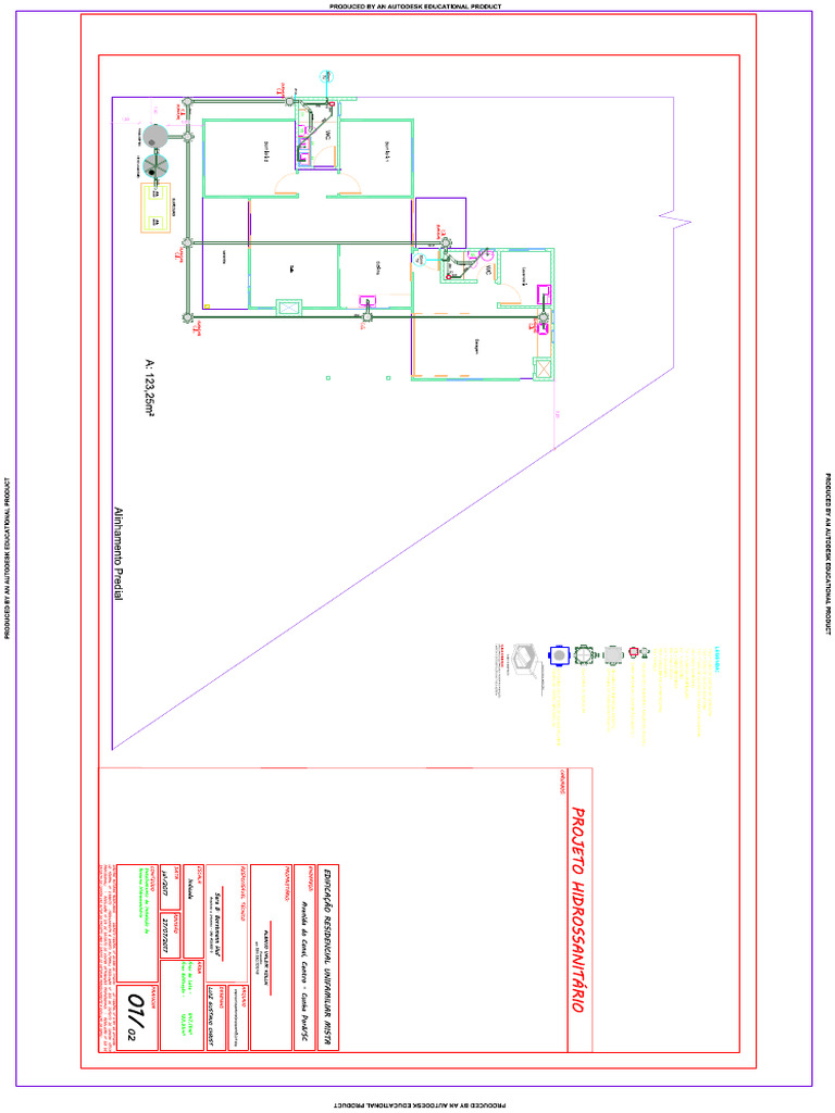 Sistema de Tratamento - Prancha 01 | PDF