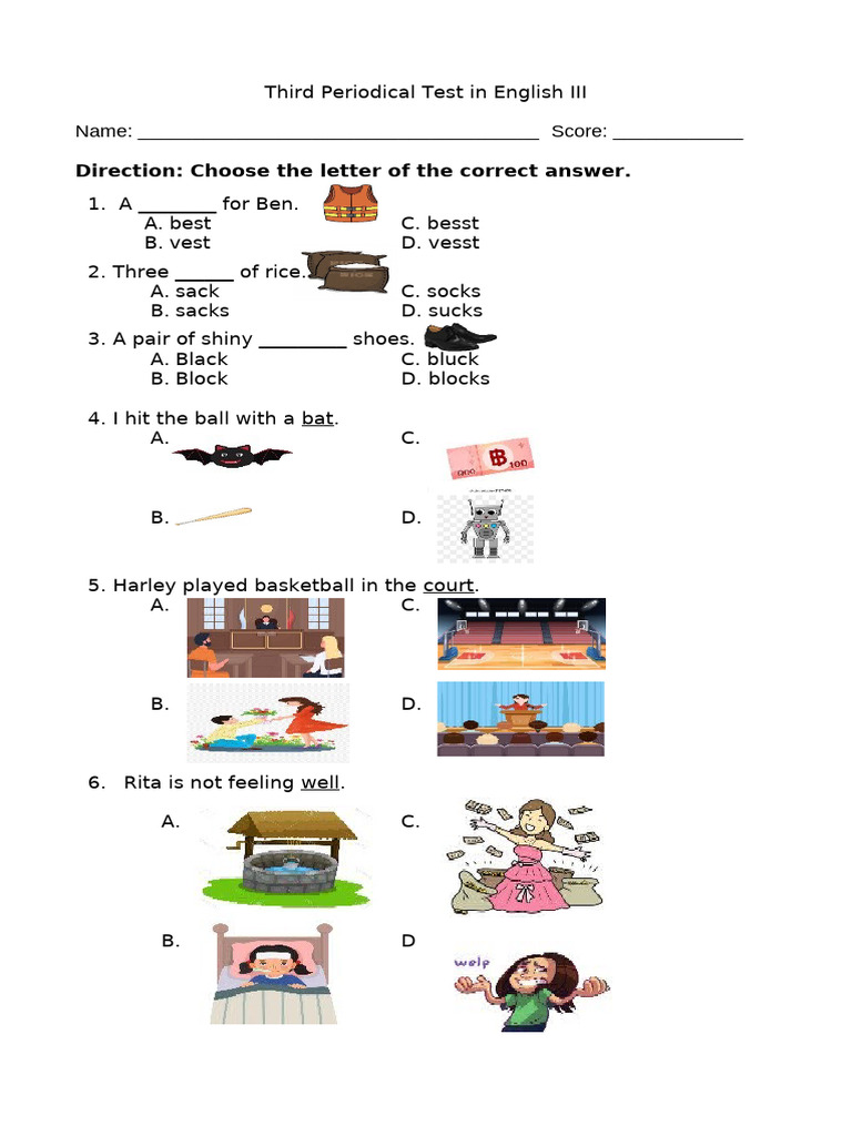 3rd-QT-English-with TOS - 2024-2025 | PDF