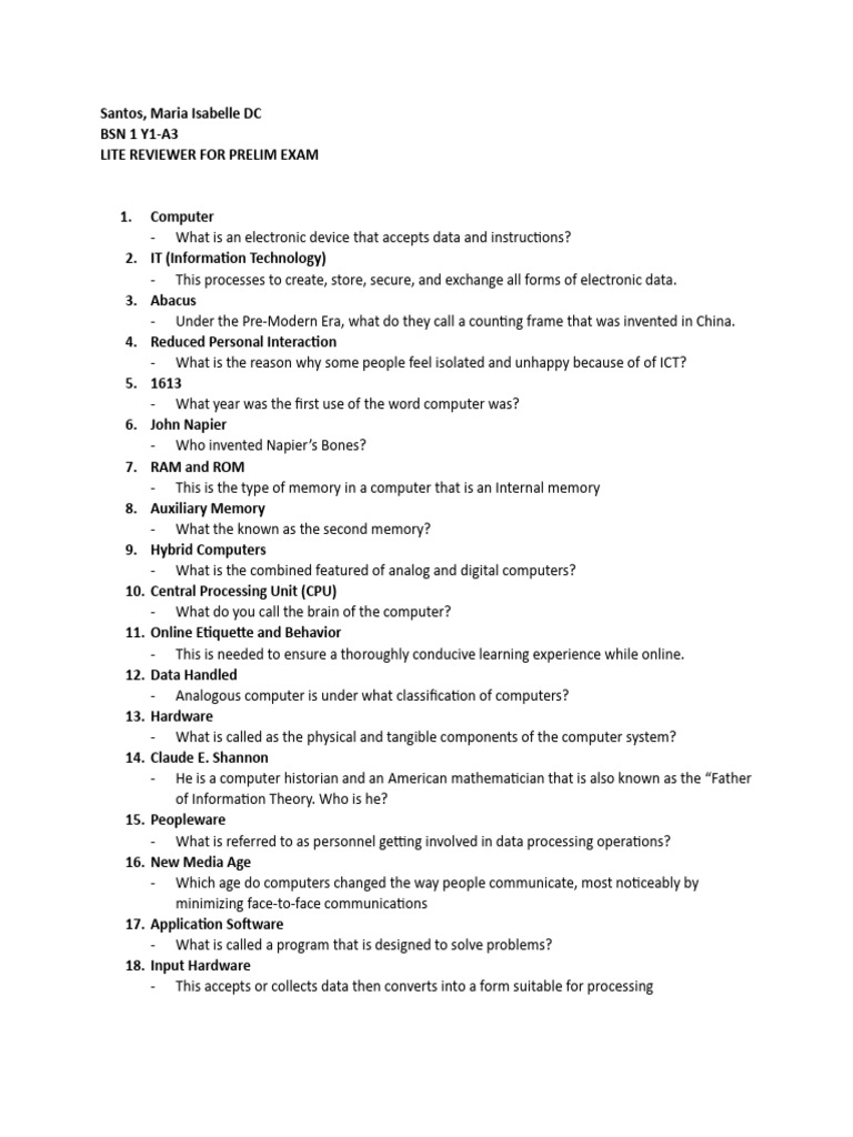 LITE Reviewer | PDF | Computer Program | Programming LITE Reviewer | PDF | Computer Program | Programming