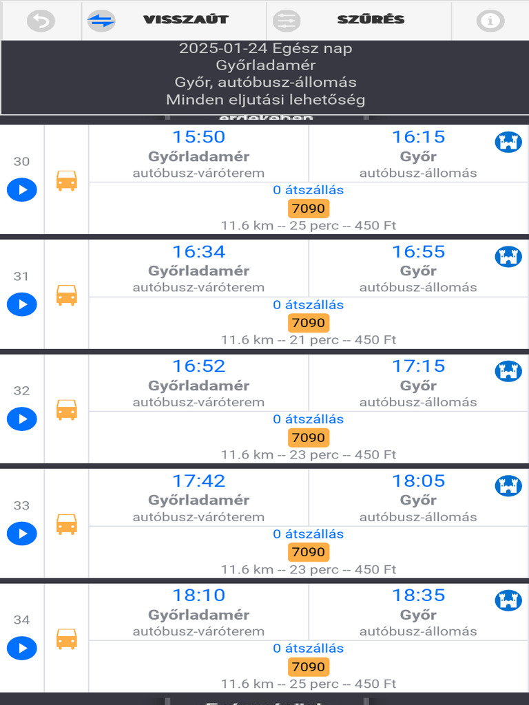 Menetrendek.hu | PDF