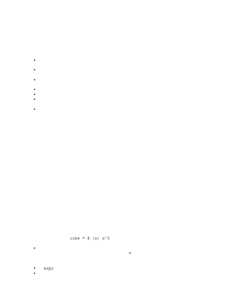Understanding MATLAB Function Types | PDF | Function (Mathematics ...
