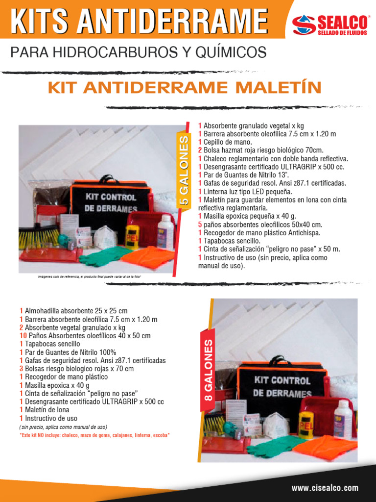 Kits Antiderrame | PDF | Martillo