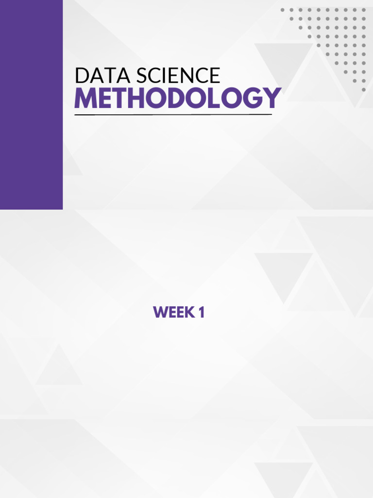 Team1_Data Science Methodology | PDF | Methodology | Data Science
