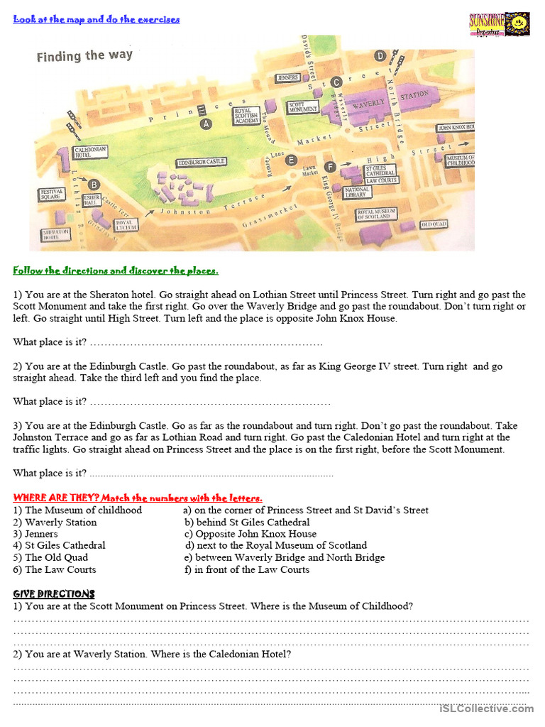 Giving Directions | PDF