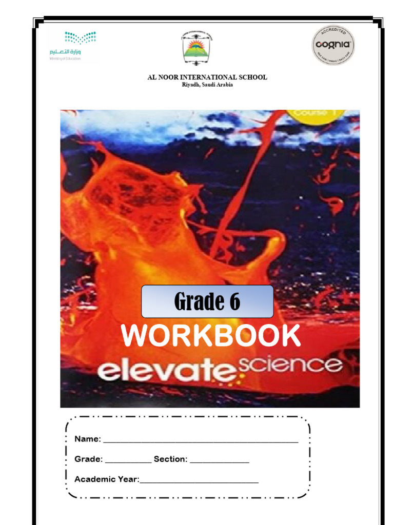 Grade 6 Elevate Science Workbook - 587587200 - 225 - 2091886157 | PDF ...
