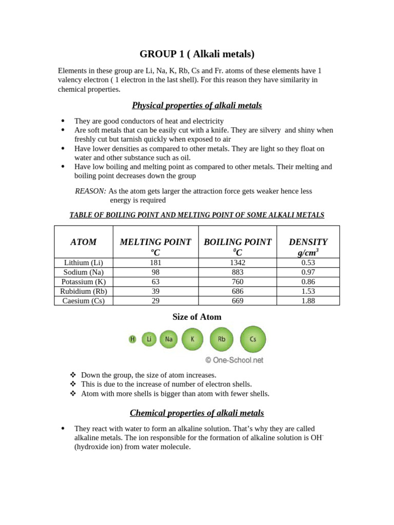 2 Periodic Table Notes | PDF | Chlorine | Sodium
