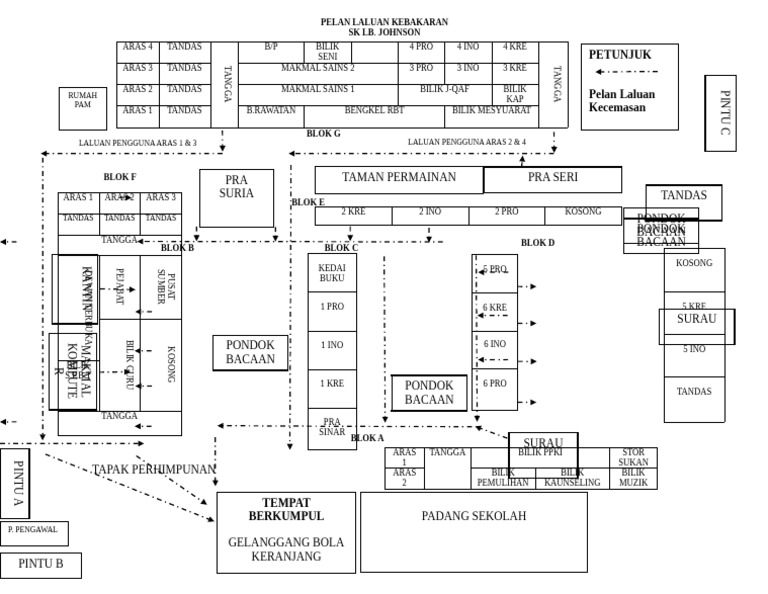 Pelan Laluan Kebakaran | PDF