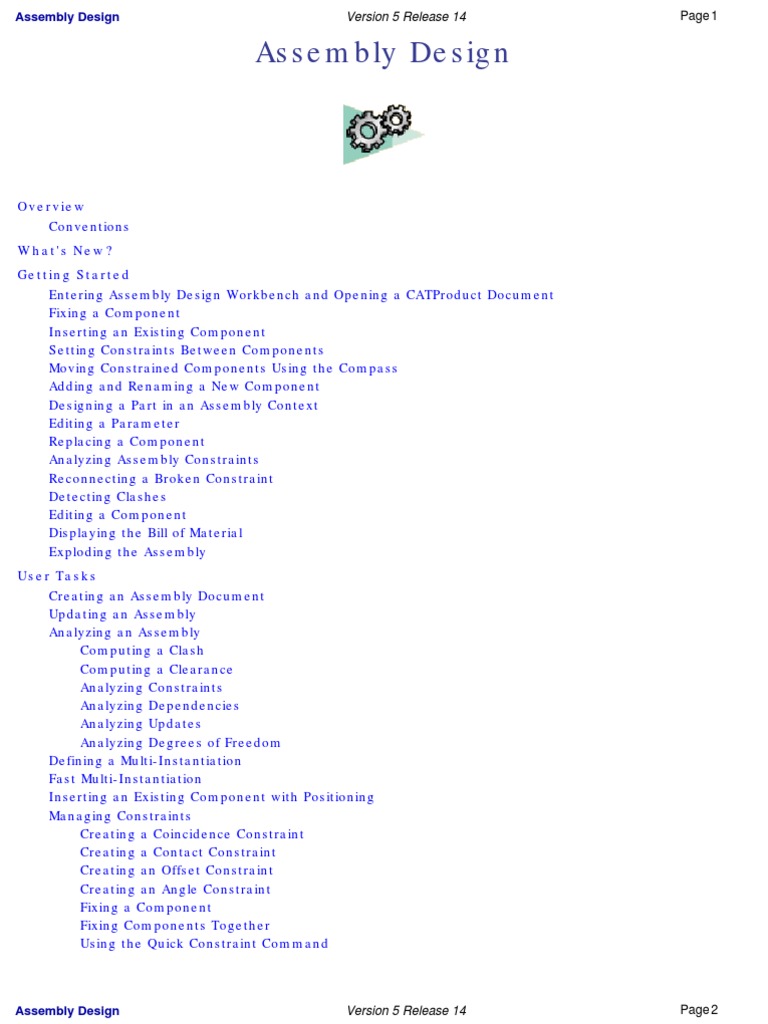 Assembly Design | PDF