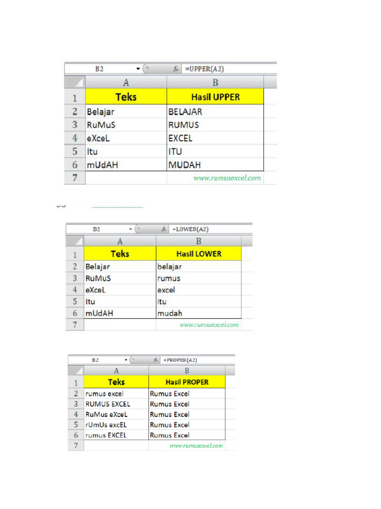 Praktek Microsoft Excel | PDF