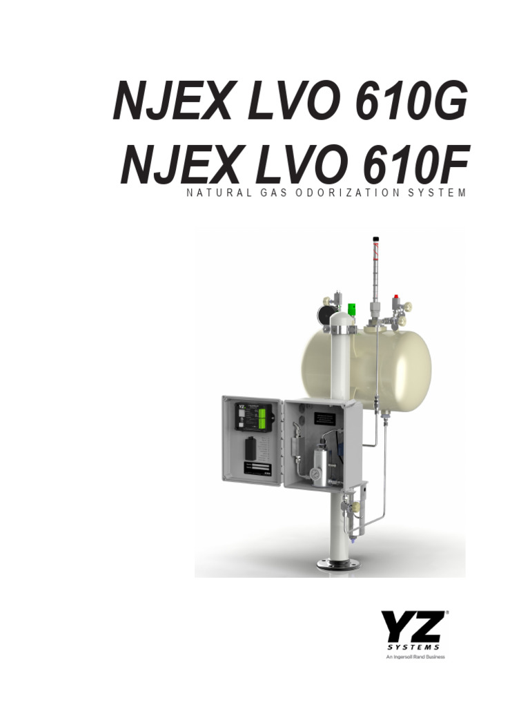 Lvo Manual - Njex 610g and F | PDF | Pump | Valve