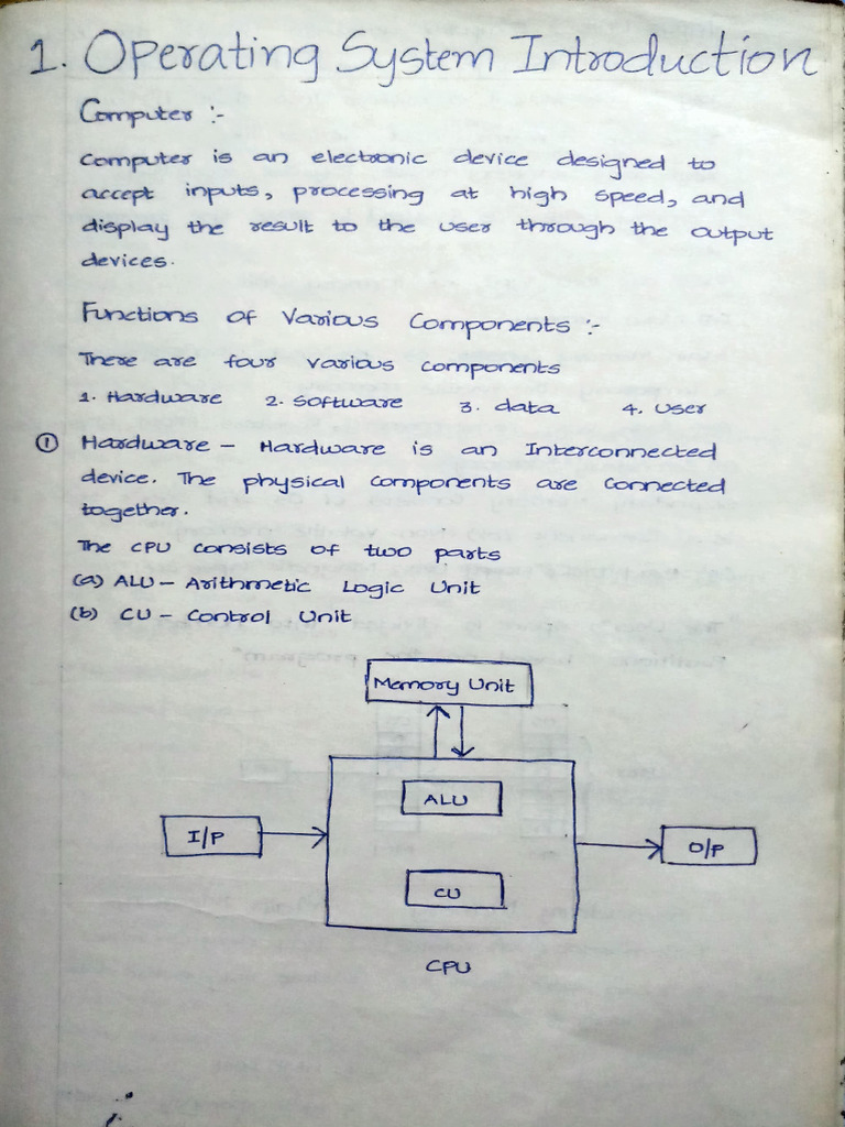 Unit 1 Os 1 Pdf