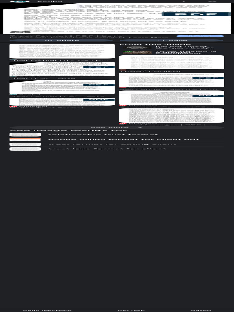 Trust Format For Client - Google Search | PDF