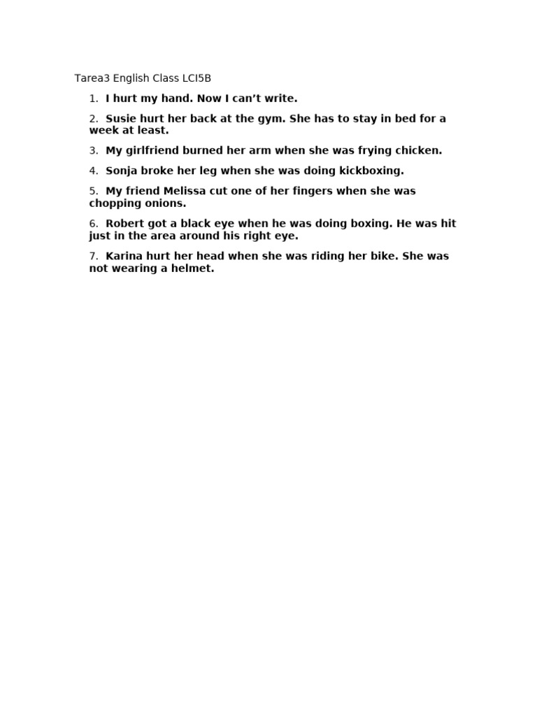 Tarea3. English | PDF