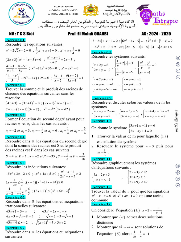 Eq Ineq Syst | PDF