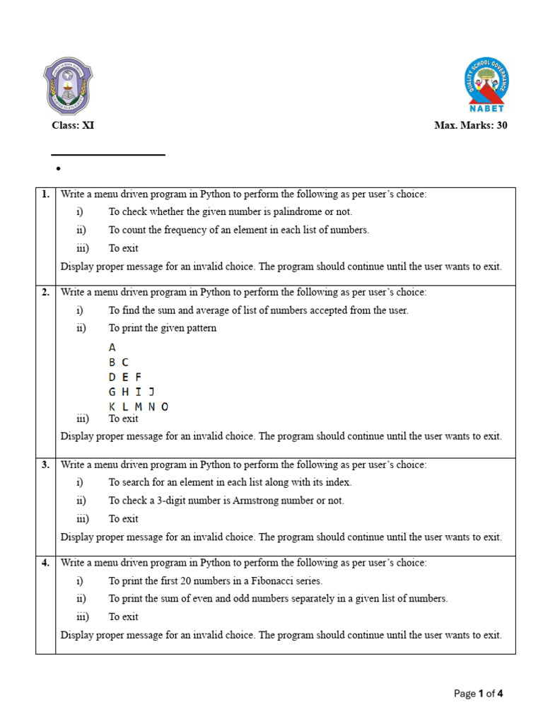 Class XI Informatics Practices Exam 2025 | PDF | Sql | Software Engineering