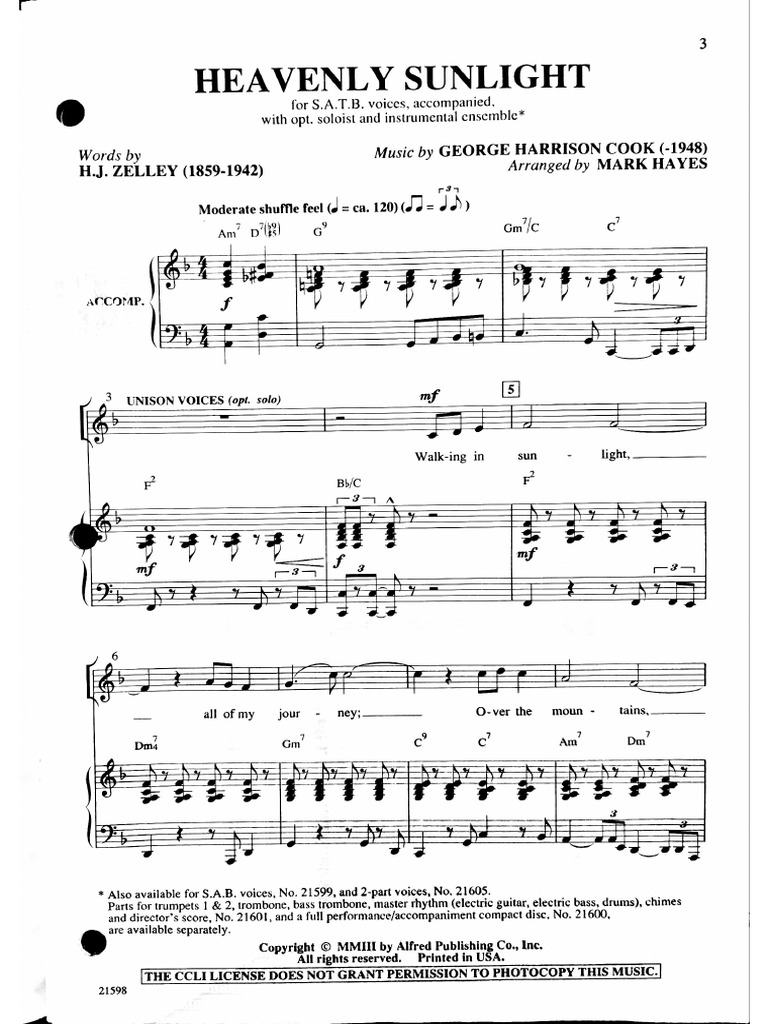 Heavenly Sunlight | PDF