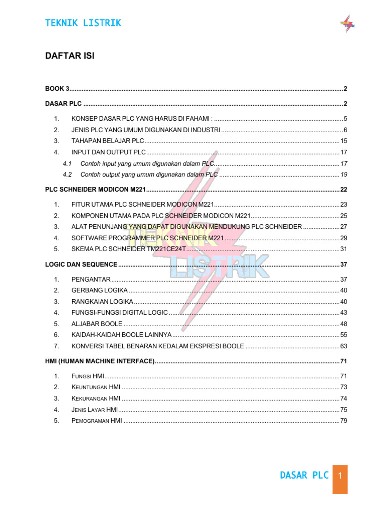 Book 3 (Dasar PLC) v.02 | PDF