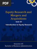 Equity Research Report - Example, Content, Types | PDF | Securities ...