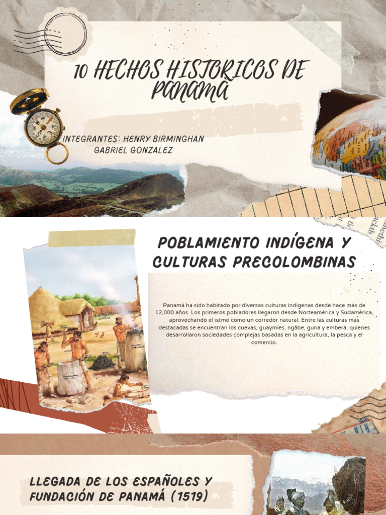 10 Hechos Históricos de Panamá | PDF | Panamá | canal de Panama