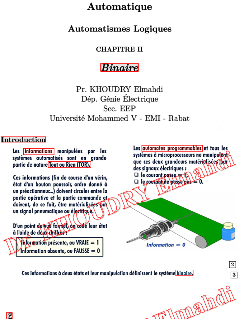 P.C - Logique Combinatoire | PDF