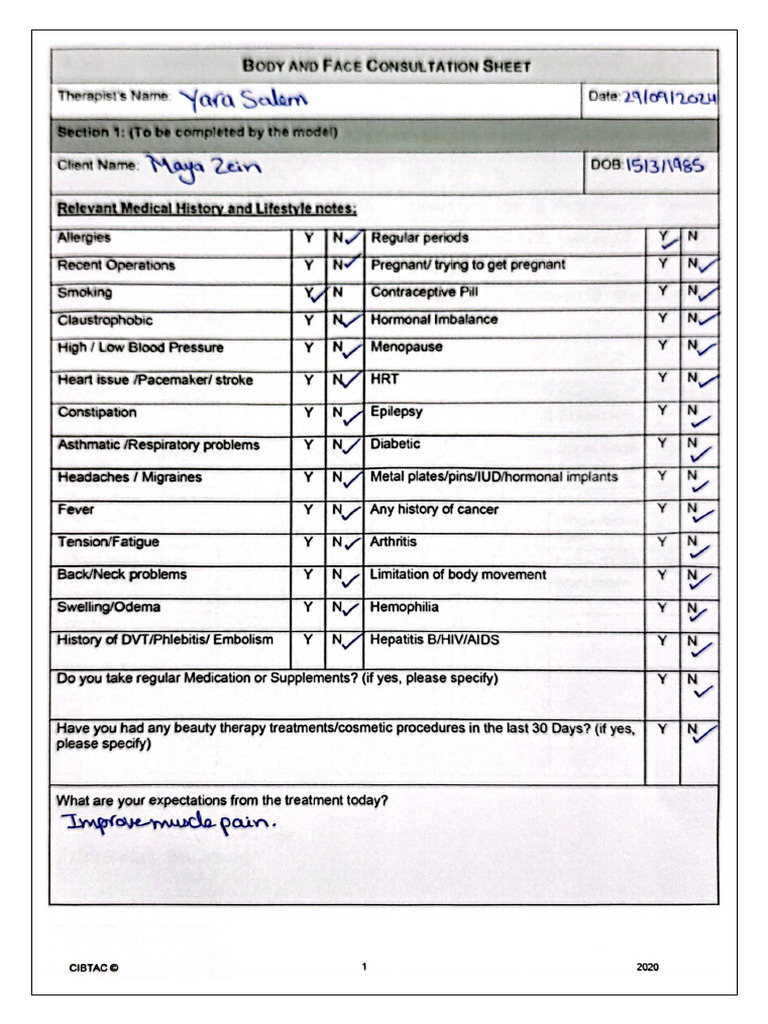CIBTAC Microcurrent Body Case Study | PDF | Medical Specialties | Medicine