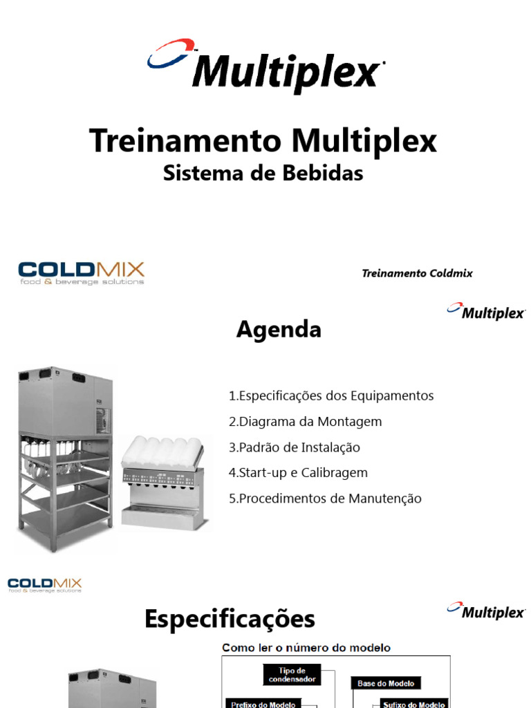 Sist. Bebidas Multiplex - Treinamento (PT) (2019.04) | PDF | Eletricidade