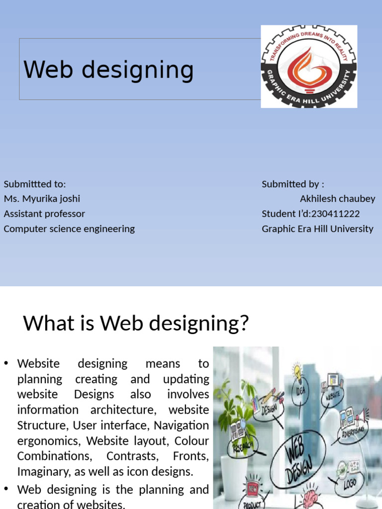 Web Designing | PDF