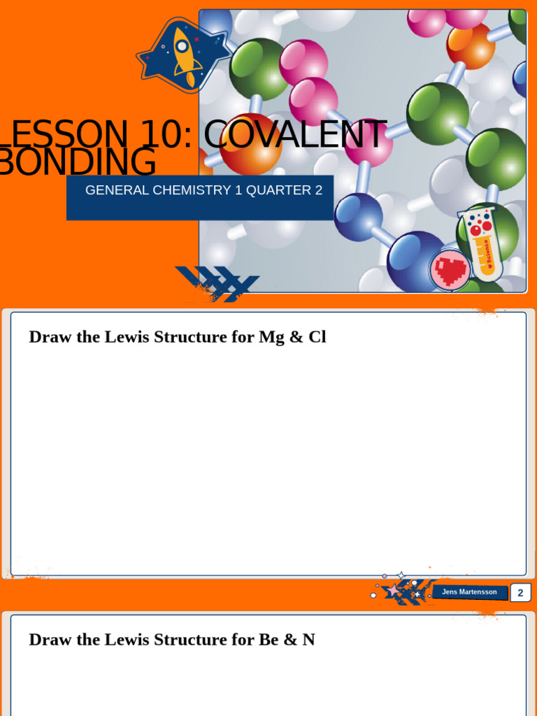 Chemistry: Covalent Bonding Basics | PDF | Chemical Bond | Valence ...