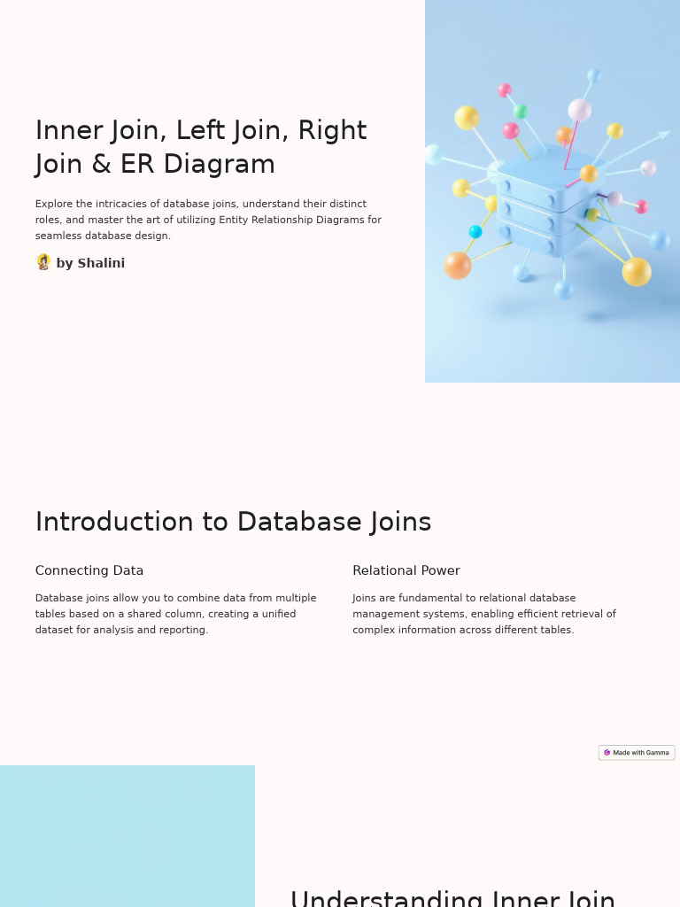 Mastering Database Joins & ER Diagrams | PDF | Table (Database) | Databases