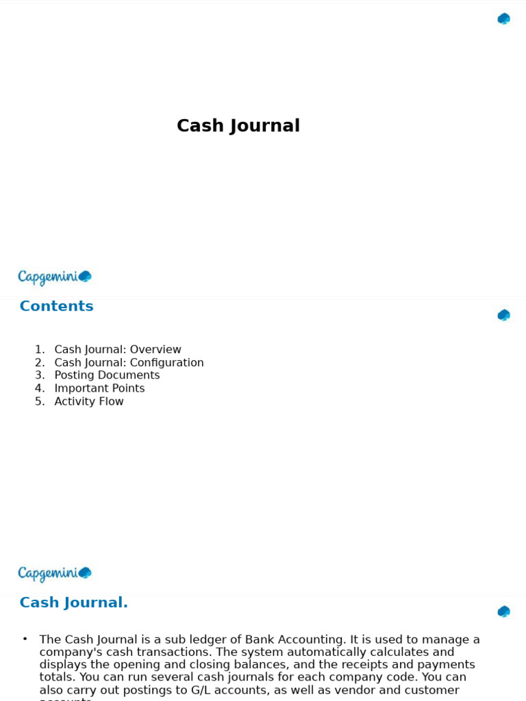 Day_11_Cash Journal | PDF | Cash | Receipt
