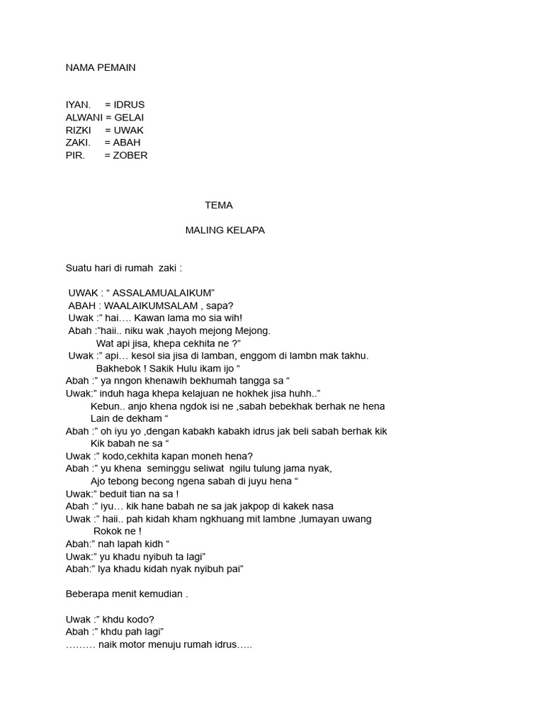 Filem Pendek Lampung | PDF