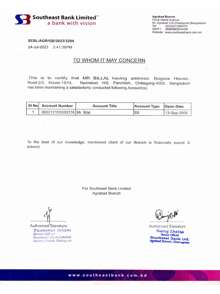 SOUTHEAST Bank | PDF