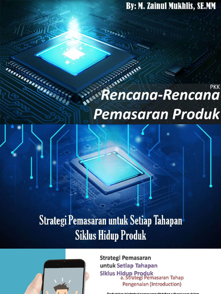 Pemasaran (Rencana-Rencana Pemasaran Produk. C Strategi Pemasaran ...