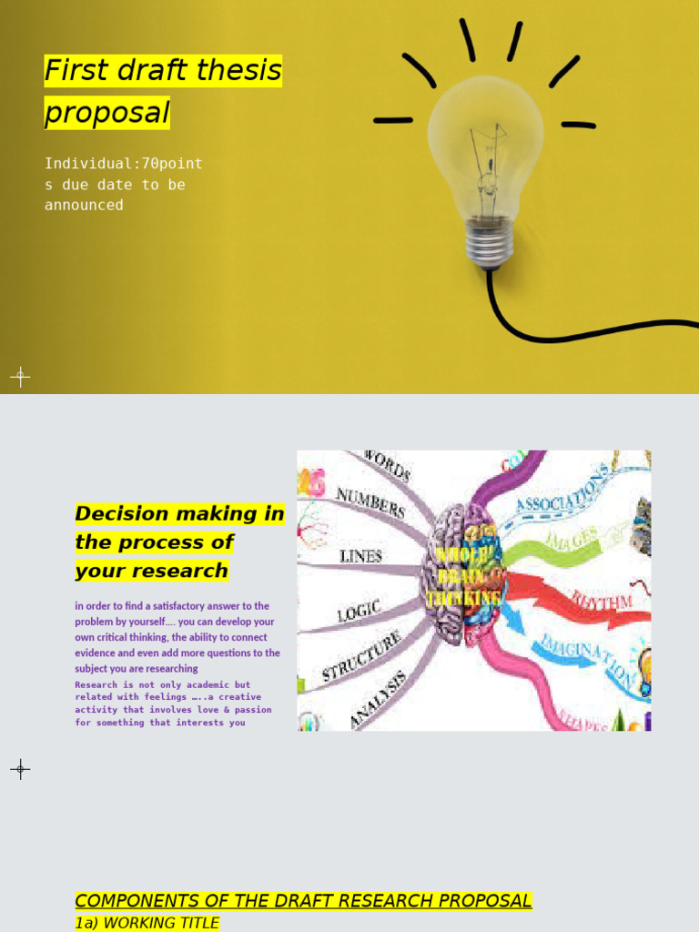 Thesis Proposal Guide for Researchers | PDF | Reading Comprehension | Human Communication