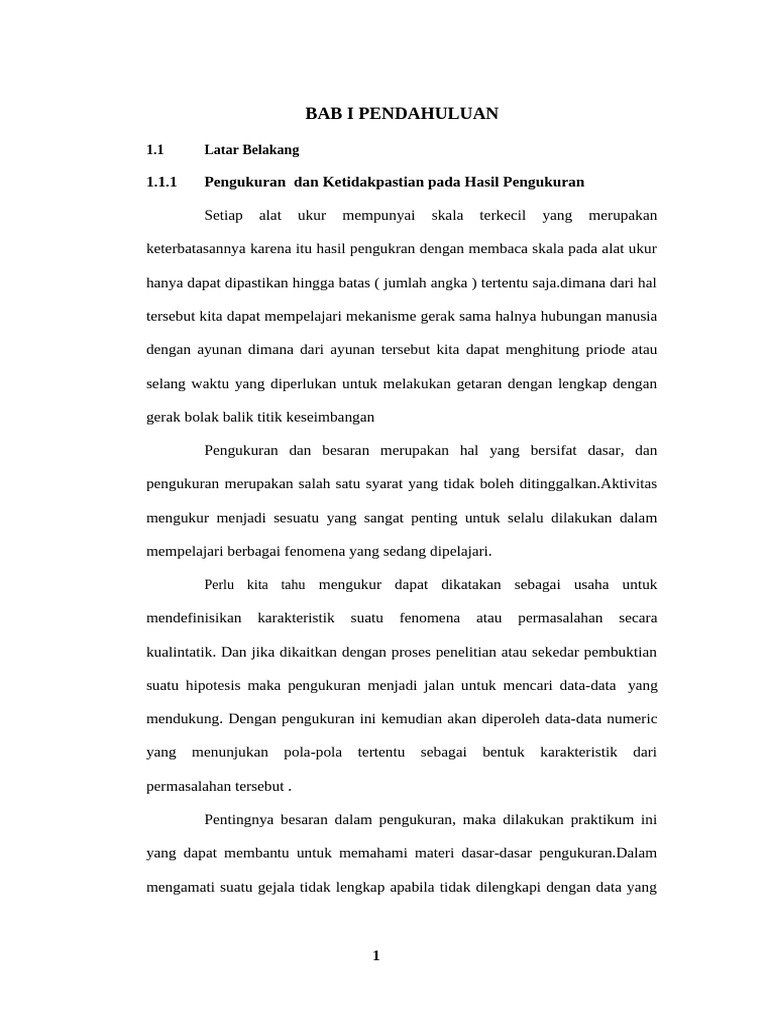 LAPORAN PRAKTIKUM FISIKA 2019 YUDI | PDF