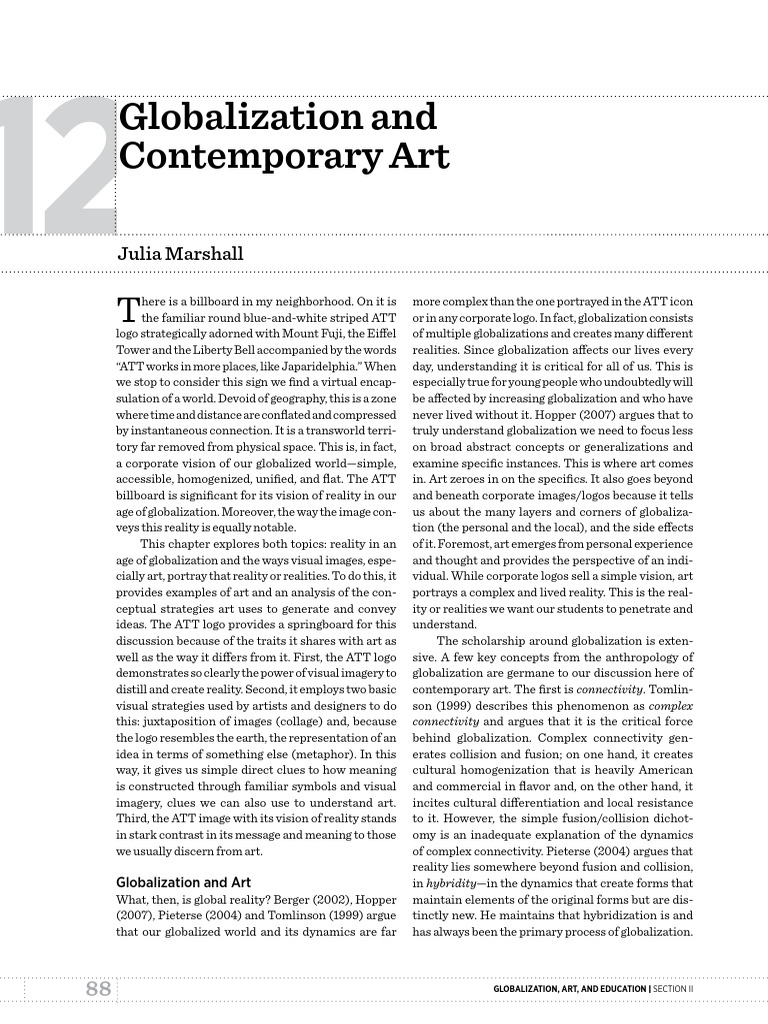 Globalization_and_Contemporary_Art | PDF