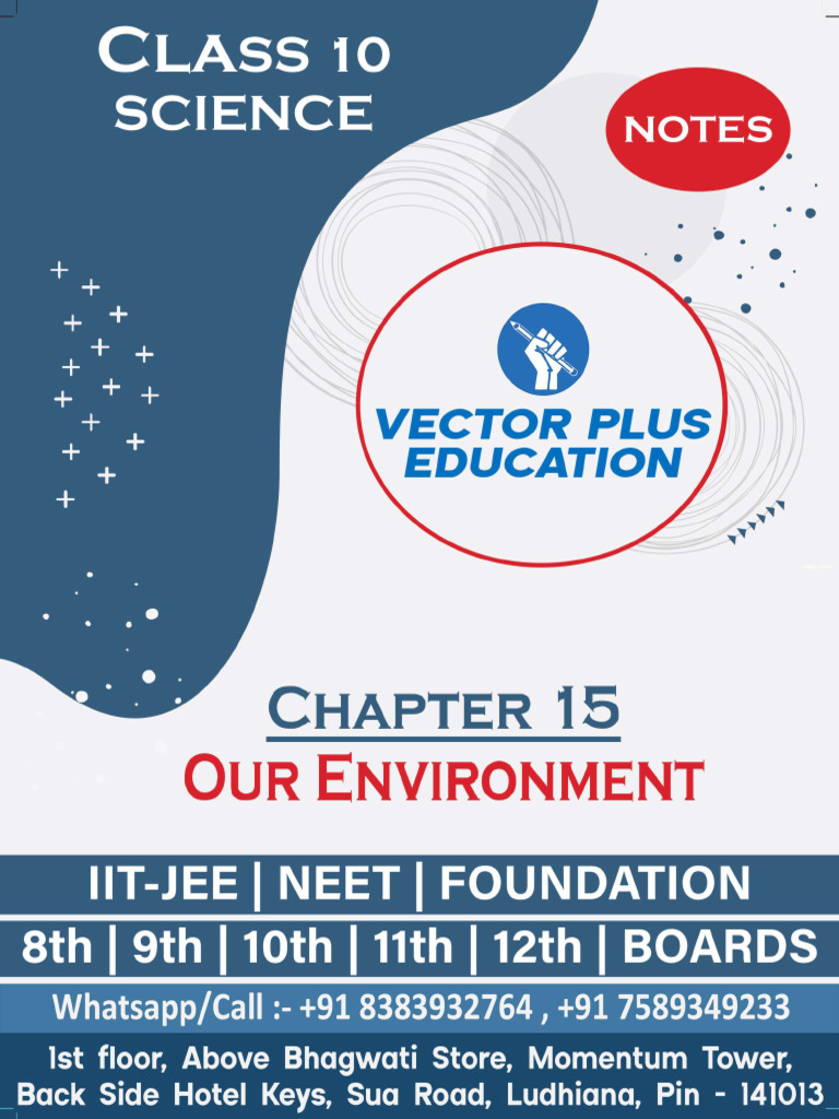 Chapter 15 Our Environment | PDF