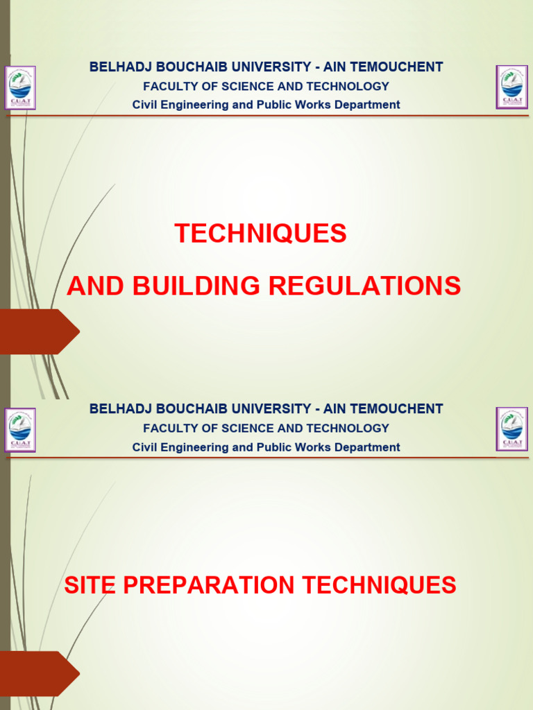 Site Preparation Techniques in Civil Engineering | PDF | Foundation ...