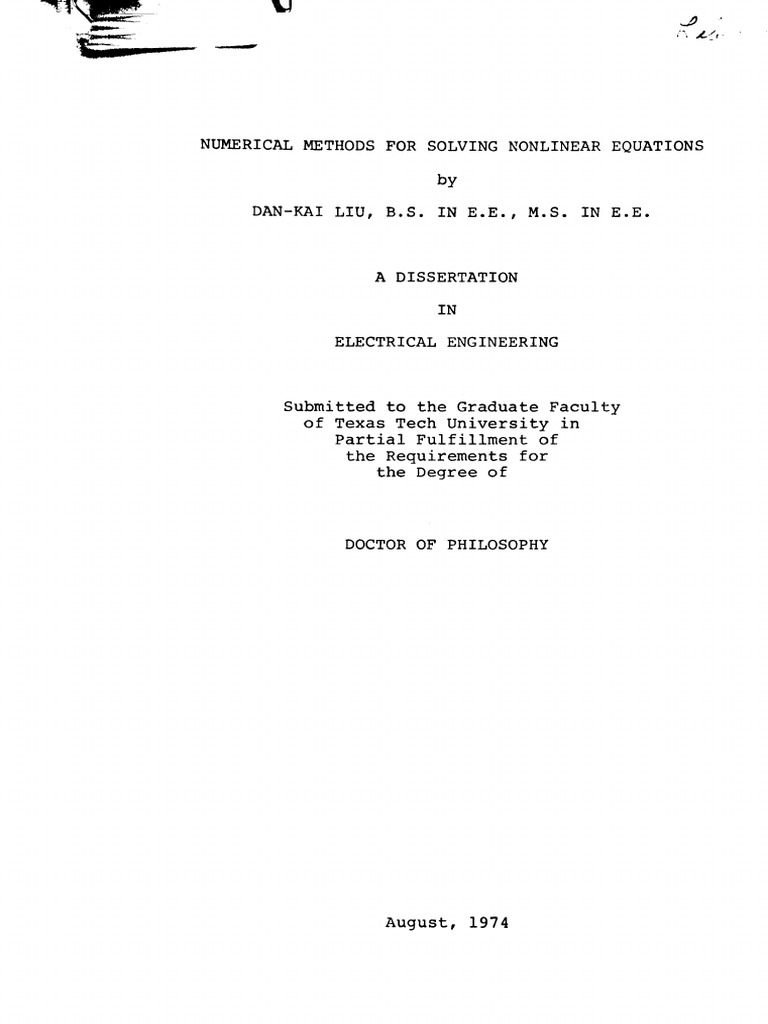 numerical_solutions_reaserch paper | PDF | Mathematical Analysis ...