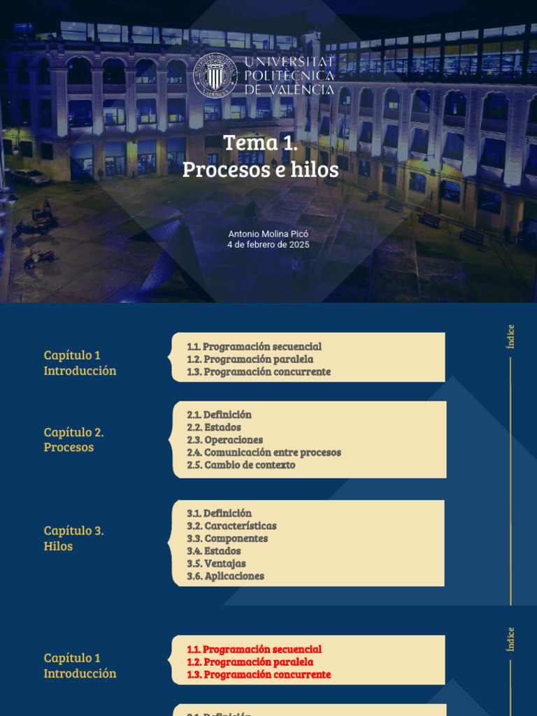csd01 | PDF | Hilo (Computación) | Computación paralela