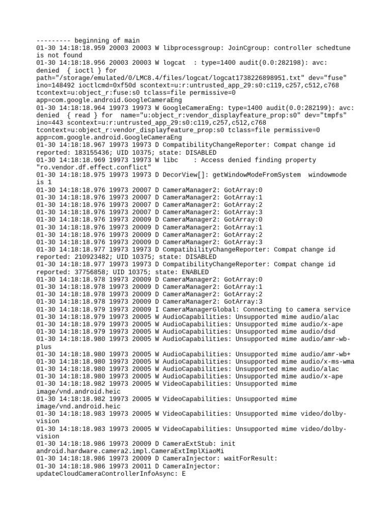 Log Cat 1738226898951 | PDF | Computer Architecture | Computing