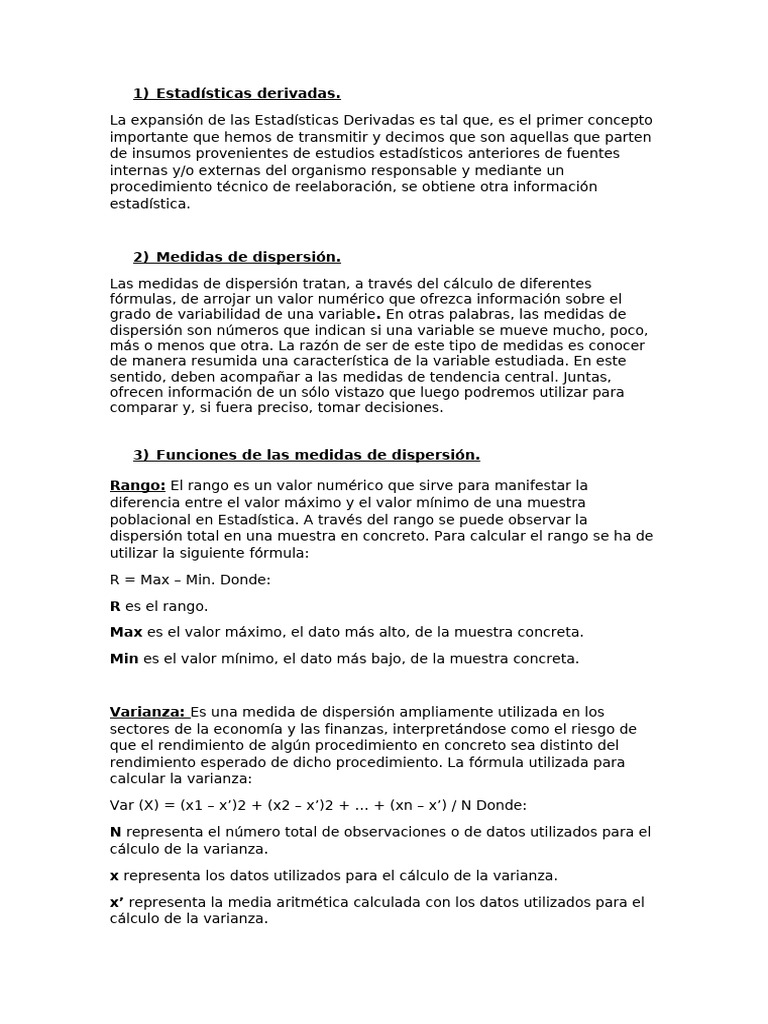 Estadistica (Actividad III) | PDF | Oblicuidad | Diferencia