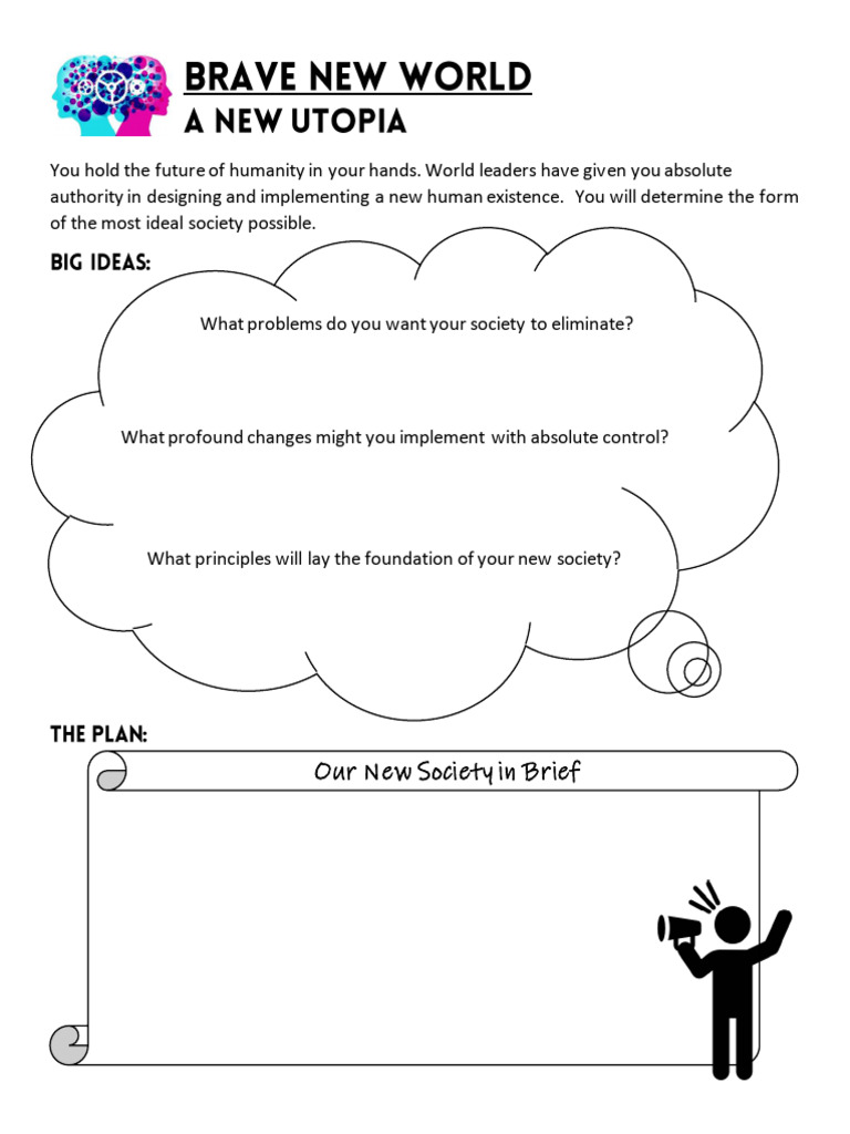 A New Utopia Activity Brave New World | PDF