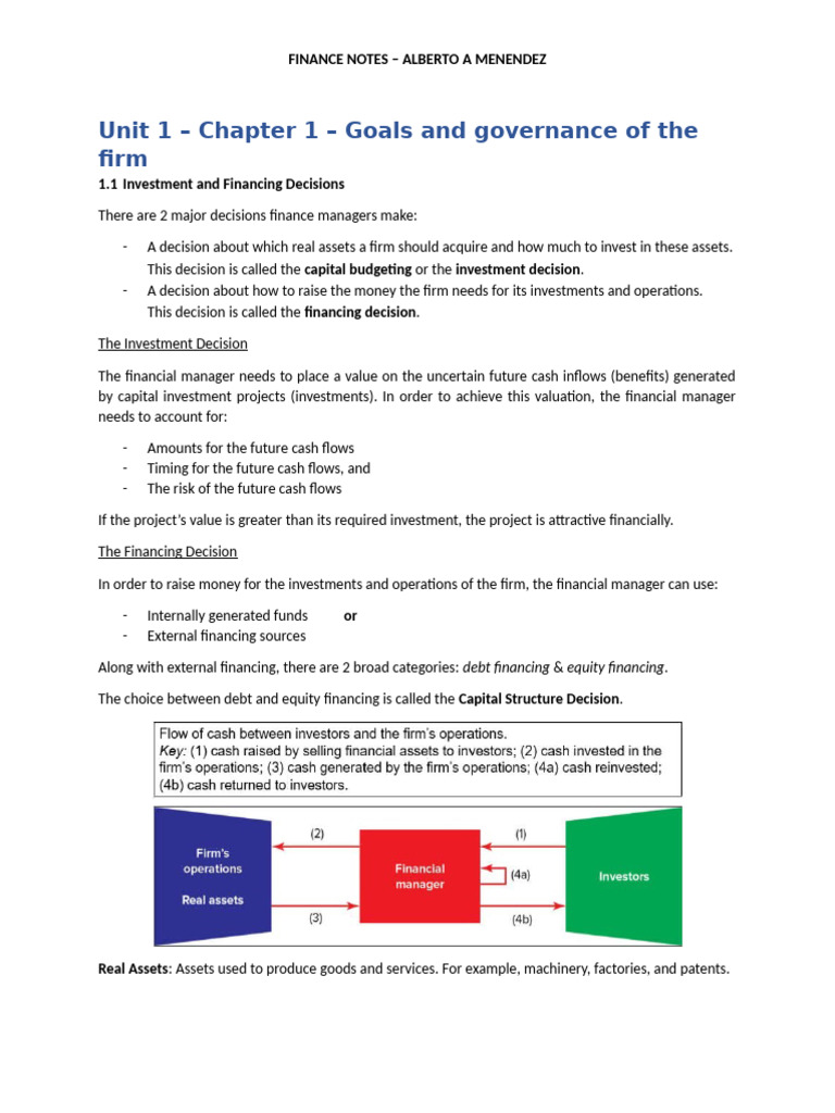 Finance Management Fundamentals Guide | PDF | Present Value | Discounting